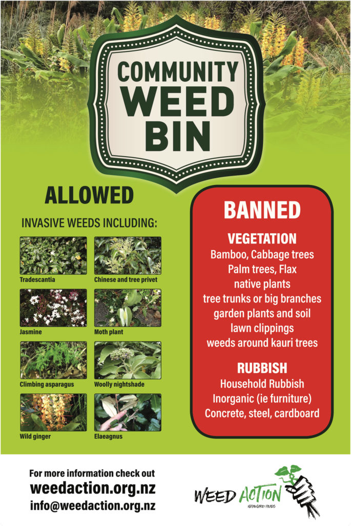 The Community Weed Bin is here! – Weed Action Native Habitat ...